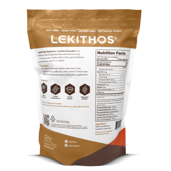 Lekithos® Sunflower Lecithin Granules – Lekithos® Inc.