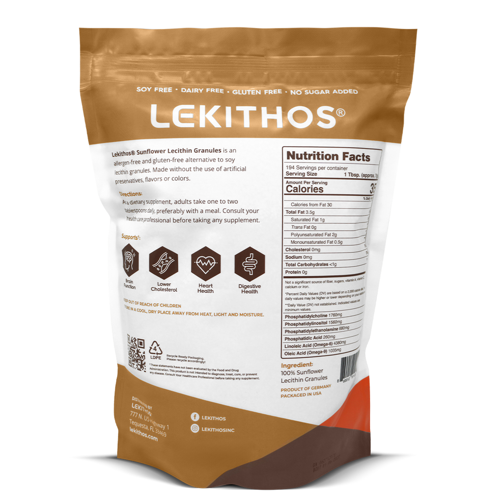 Lekithos® Sunflower Lecithin Granules – Lekithos® Inc.